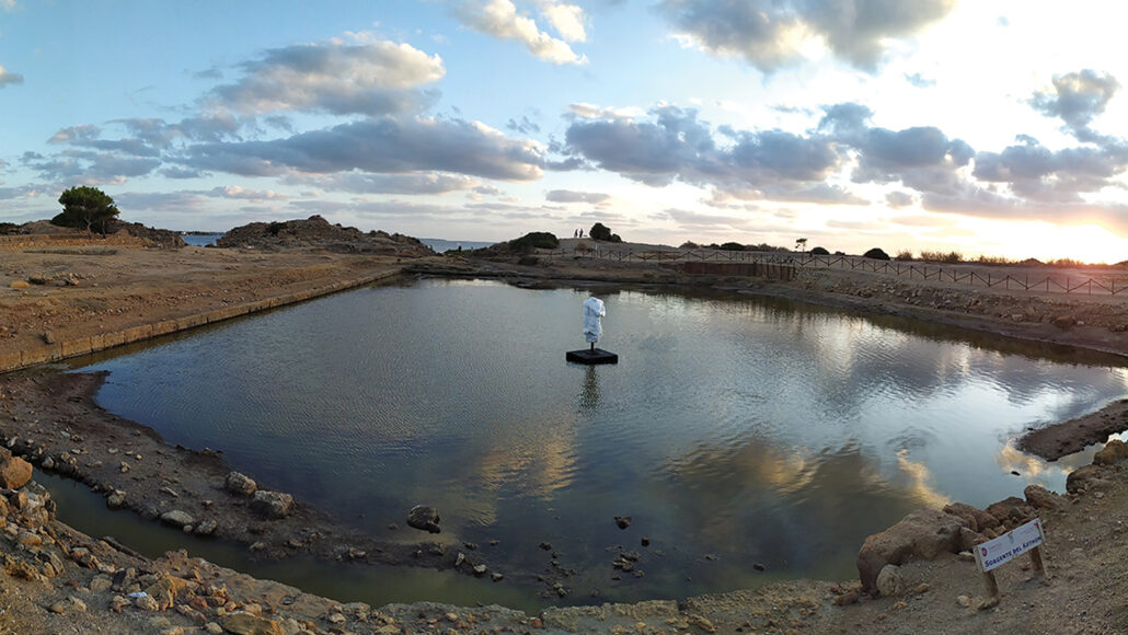 Ancient seafarers built the Mediterranean’s largest known sacred pool ...