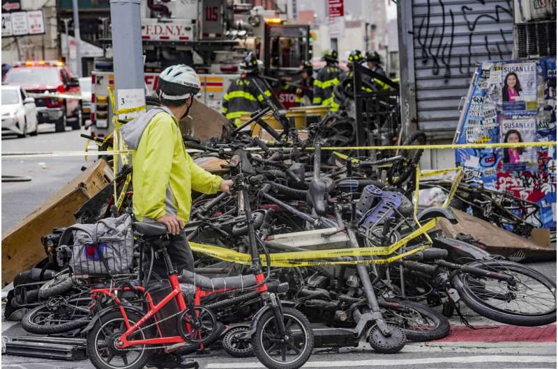 As e-bikes proliferate, so do deadly fires blamed on exploding lithium ...