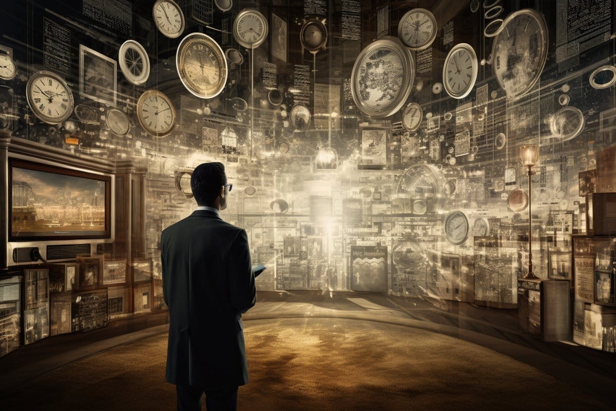 Time-Traveling Minds: Decoding History Through Tech - Ideas and Discoveries