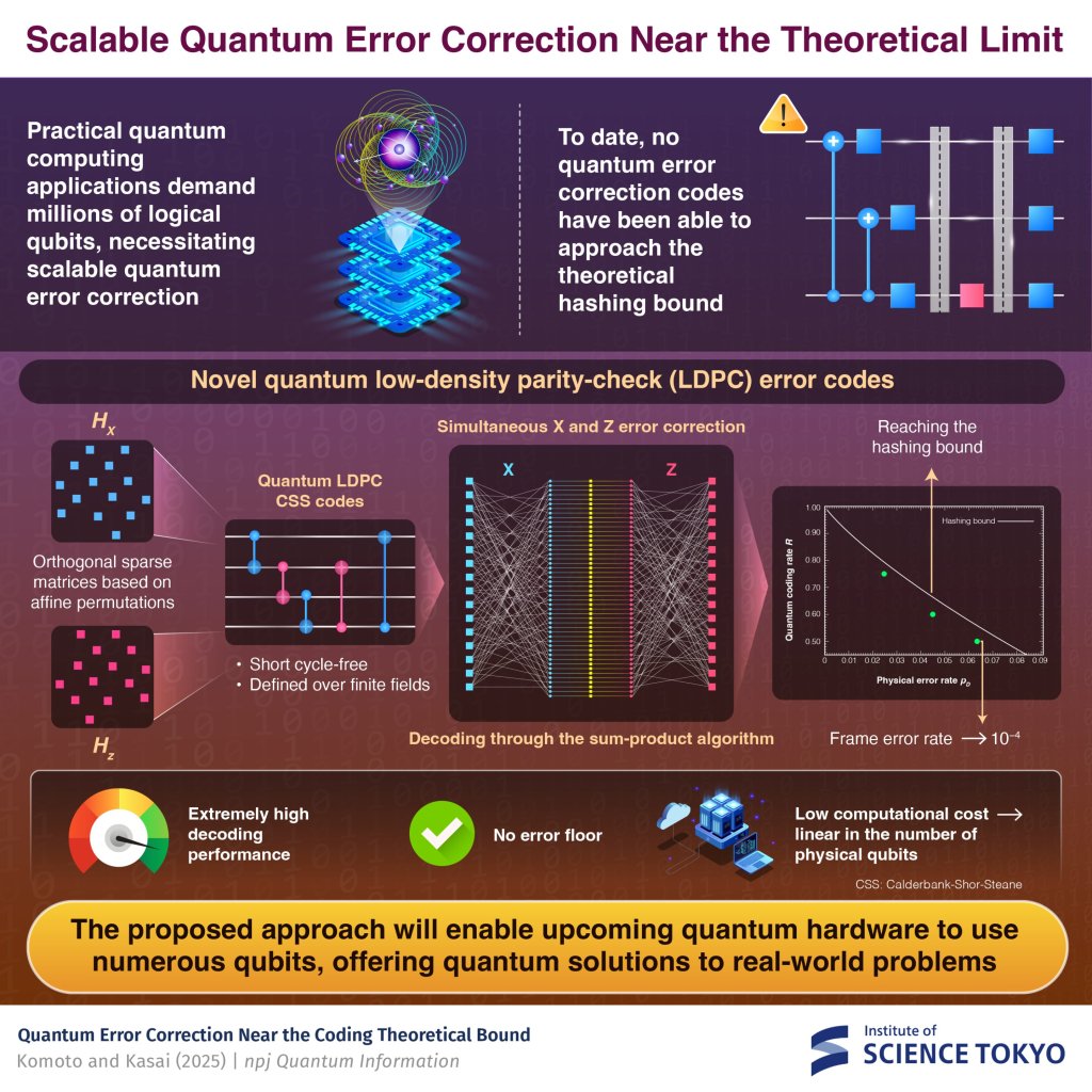 Quantum error correction codes enable efficient scaling to hundreds of ...