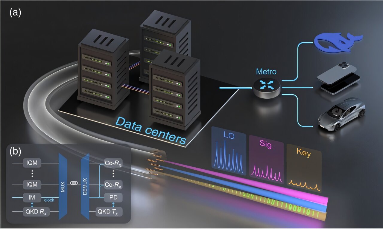 Optical system achieves terabit-per-second capacity and integrates ...
