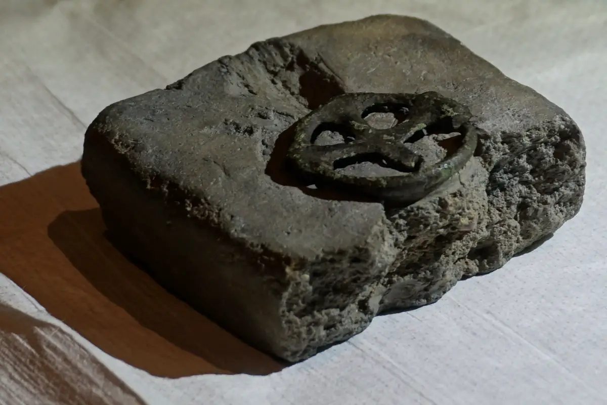 Rare wheel cross discovery provides new evidence for early ...